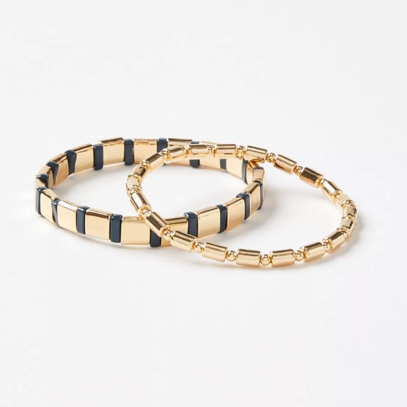 LOFT | Jewelry | Nwt Loft Stretch Bracelet In Light Forever Navy | Poshmark
